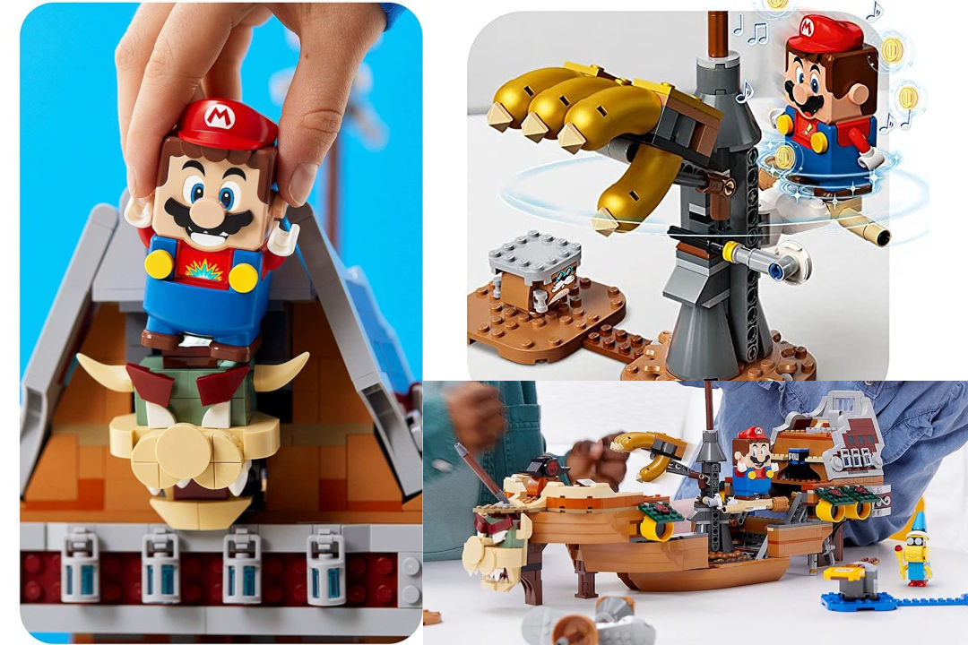 Revelado el set LEGO Super Mario Bowser's Airship 71391 | Entre Bricks