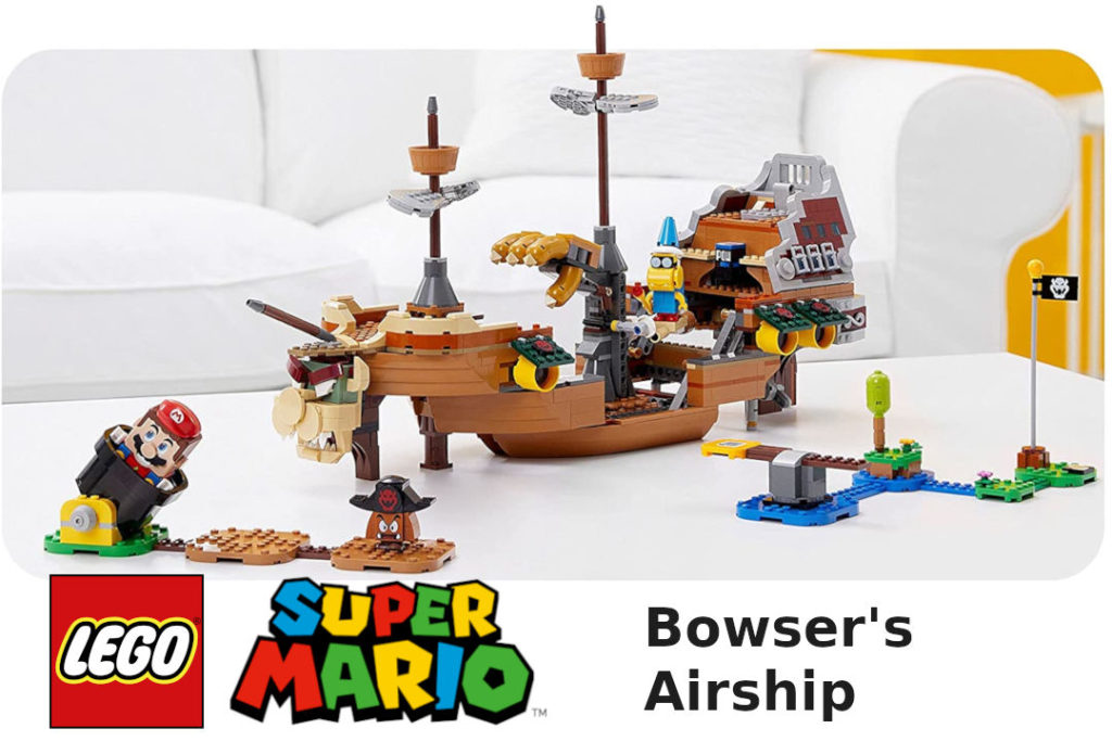 Revelado el set LEGO Super Mario Bowser's Airship 71391 | Entre Bricks